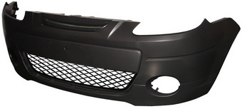 FRONT BUMPER WITH GRAIN