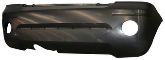 REAR BUMPER WITH GRAIN