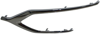 FRONT BUMPER SIDE MOULDING CP LH
